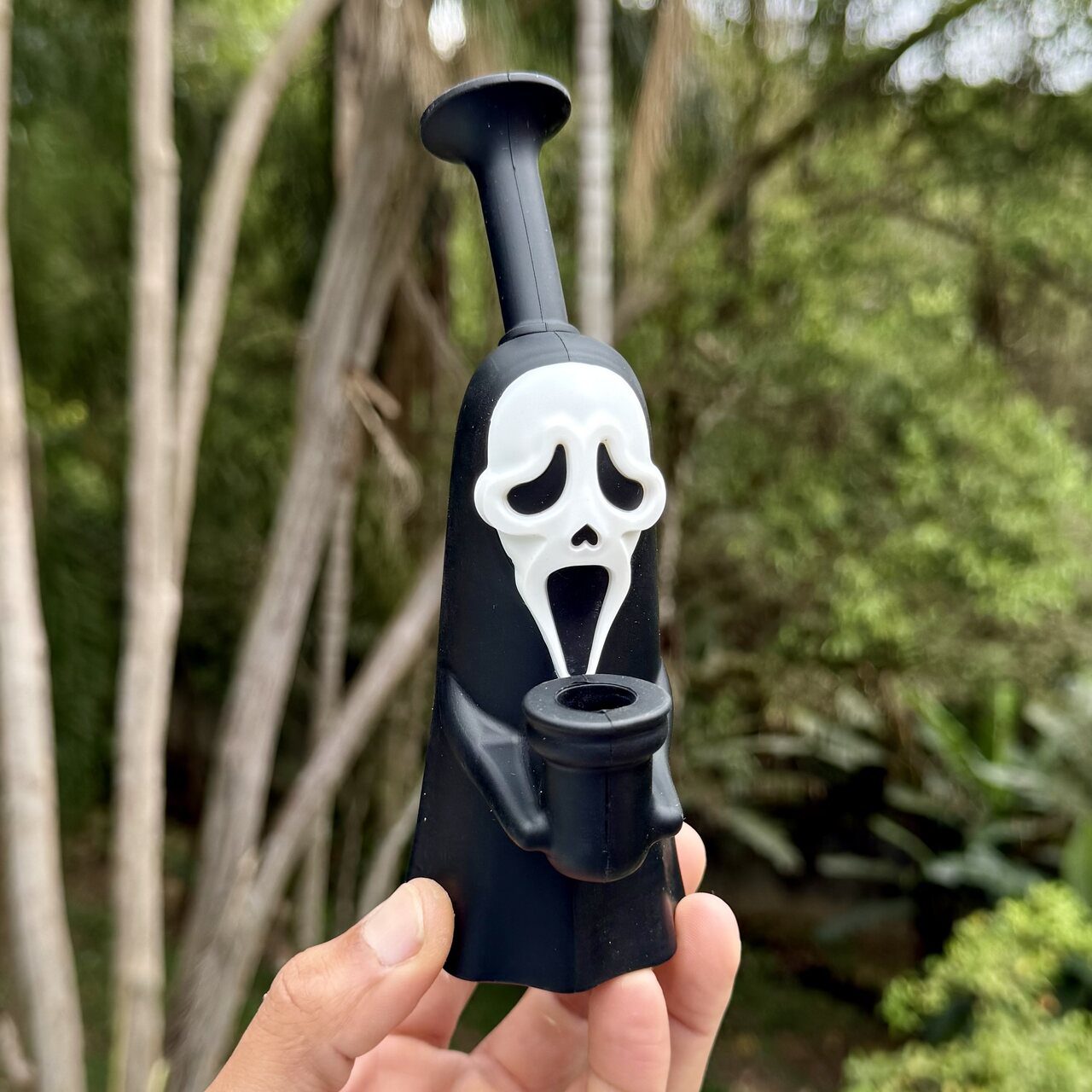 Bong de Silicone Ghostface 👻 - Best Sessions